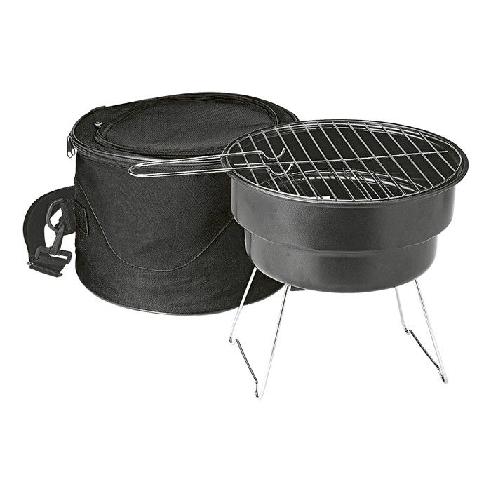 Portable Braai with Grid & Cooler Bag - 23cm | Shop Today. Get it ...