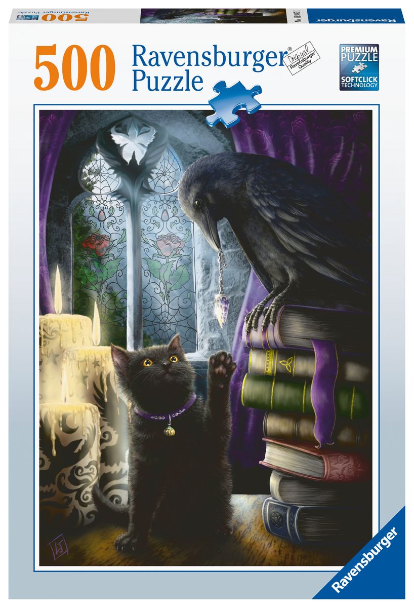 Ravensburger 500Pc Puzzle Raven & Cat In The Tower | Shop Today. Get it ...