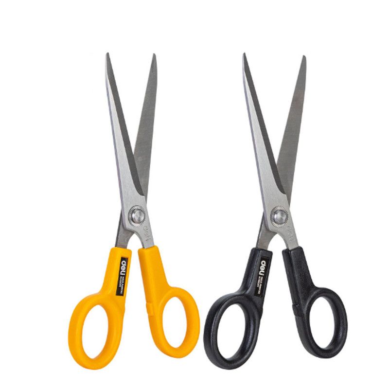 Deli - Scissors Yellow, Black - 2 Scissors x 48 Pack | Shop Today. Get ...