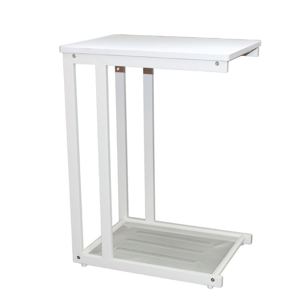 Bragg Madrid Side End Table, White | Shop Today. Get it Tomorrow ...