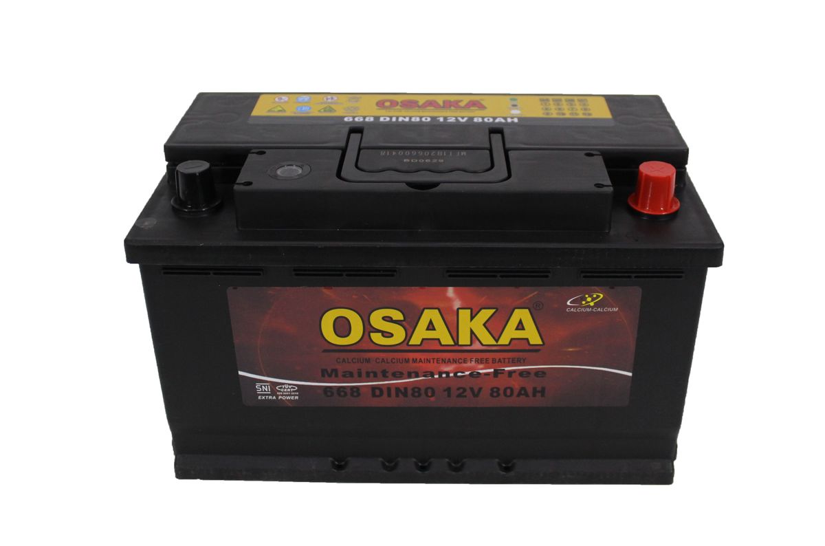 Osaka 668 Car Battery - 12V - 80Ah - Normal Terminal | Shop Today. Get ...