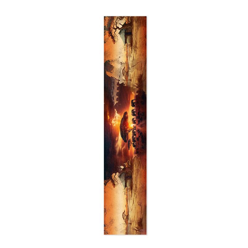 Painted African Wildlands Table Runner | Shop Today. Get it Tomorrow ...
