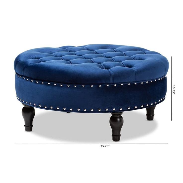 Round Non-Storage Ottoman | Shop Today. Get it Tomorrow! | takealot.com