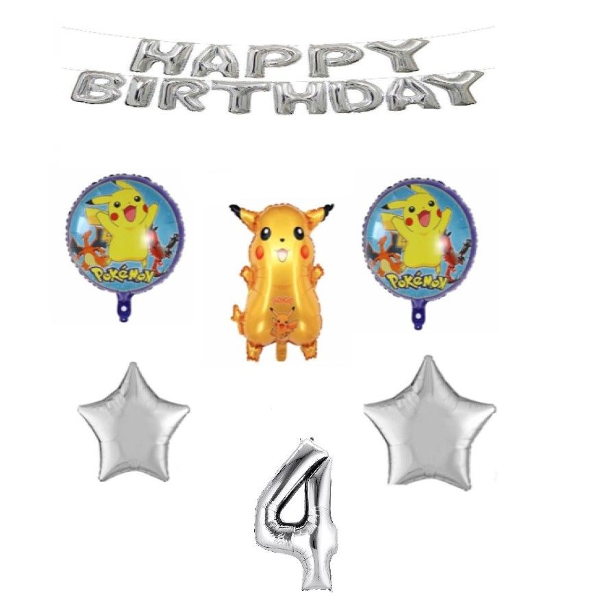 Pokemon Balloon Set Number 4 | Shop Today. Get it Tomorrow! | takealot.com