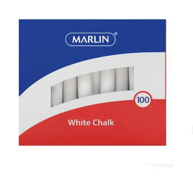 Marlin - 100 White Chalk (Pack Of 10) | Shop Today. Get it Tomorrow ...