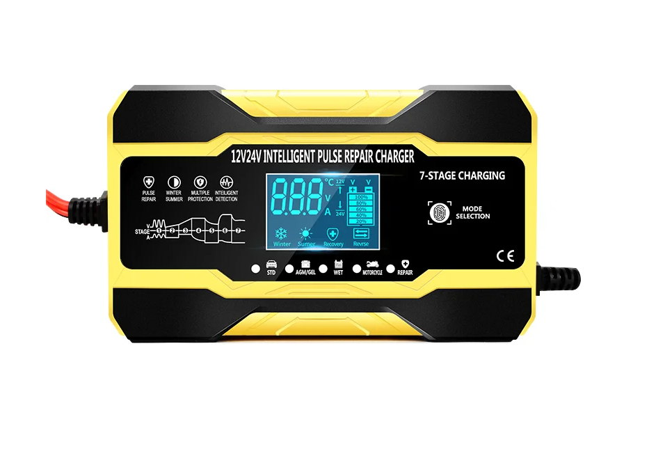 12V 24V 10A 5A Automatic Smart Battery Charger 7stage smart Battery ...