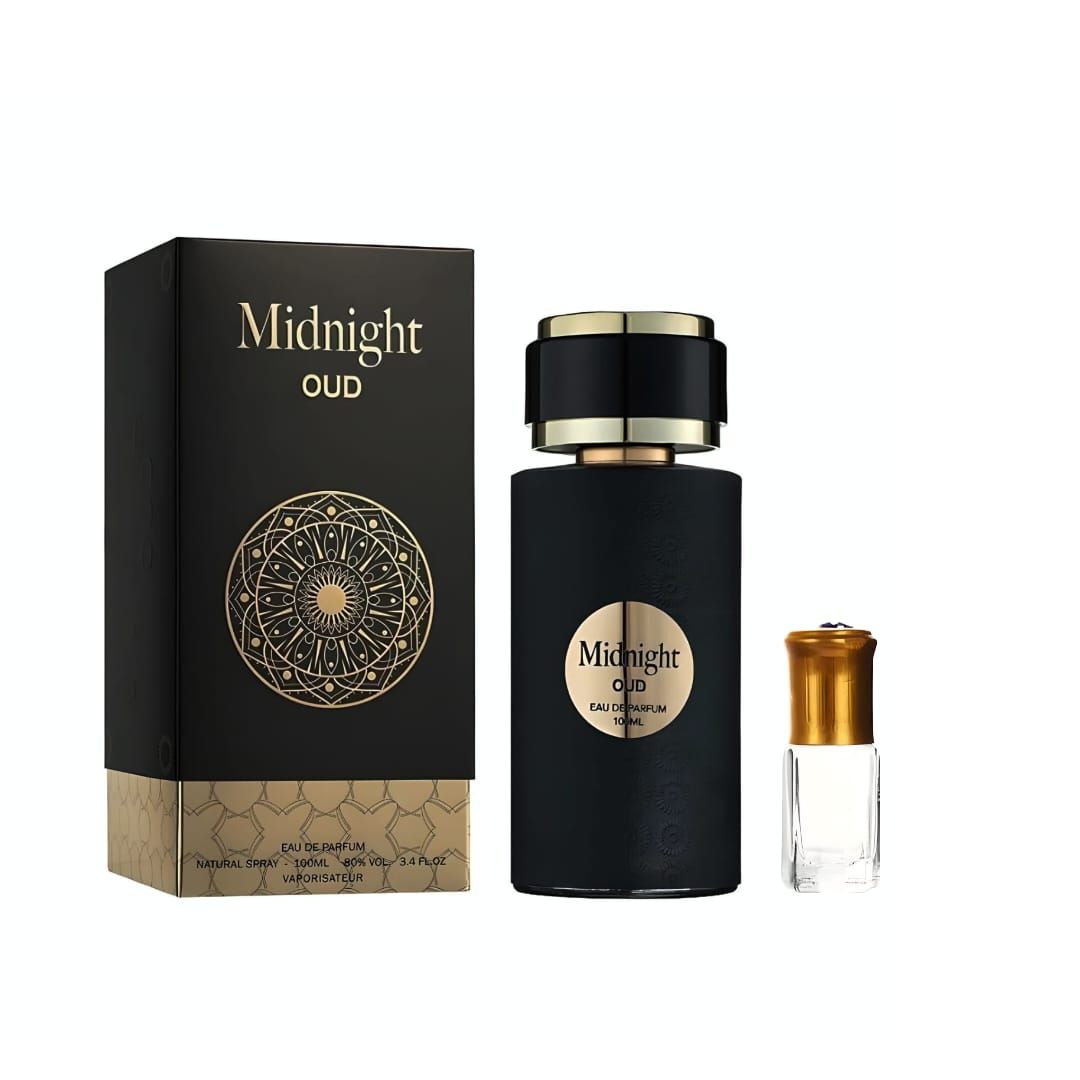 Midnight Oud Eau de Parfum - 100ml + (Perfume Oil Gift) | Shop Today ...