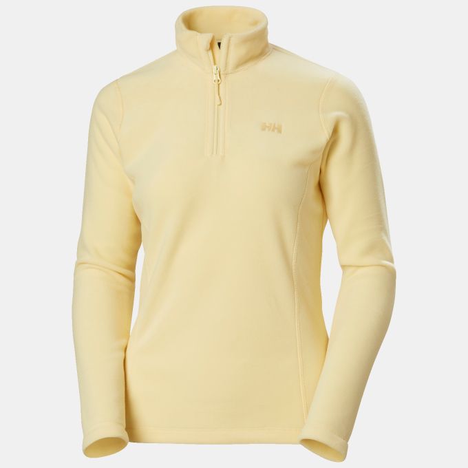 Helly Hansen Women's Daybreaker Half-Zip Fleece Pullover - Yellow Cream ...