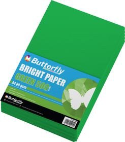 Butterfly A4 Bright Paper - 80Gm - Dark Green | Shop Today. Get it ...