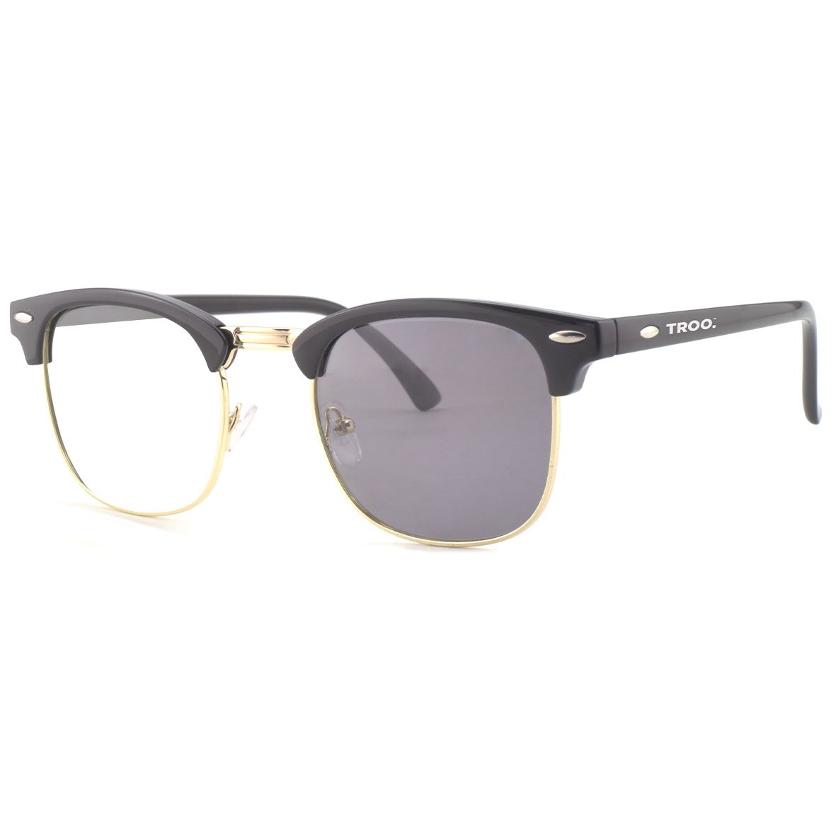 TROO Polarised Photochromic Blue Light Blocking Halfrim Glasses (TV ...