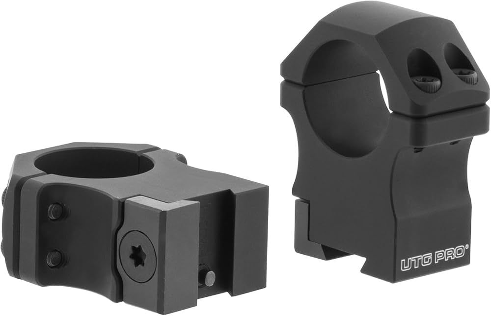 UTG PRO P.O.I 1" Picatinny High Profile Scope Rings | Shop Today. Get ...