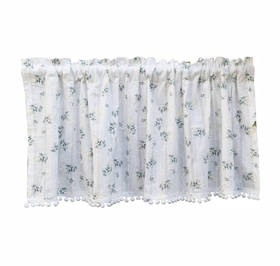 Decor Cotton Daisy Curtains Floral Tassel 60cm | Shop Today. Get it ...