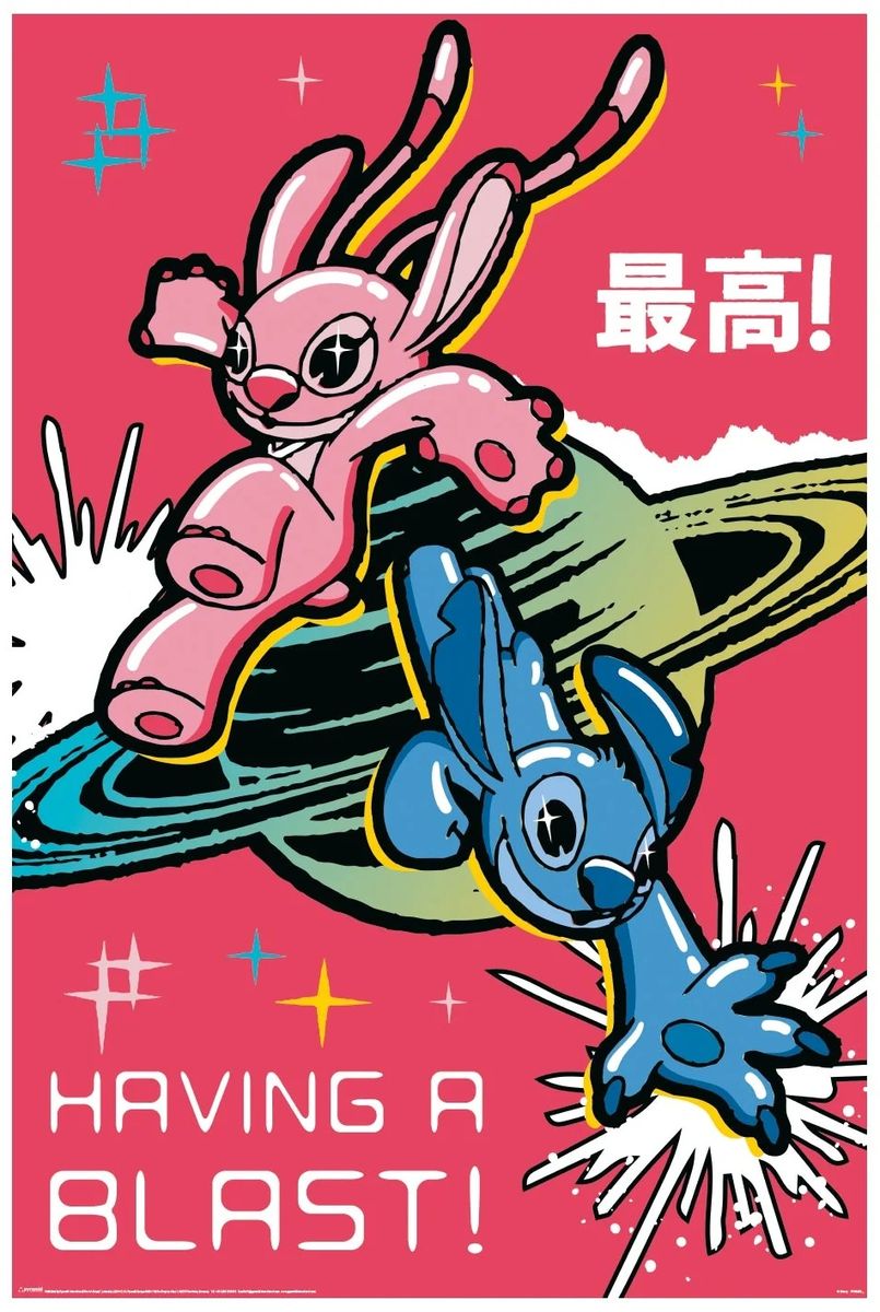 Lilo And Stitch (Stitch - Having A Blast) Poster | Shop Today. Get it ...