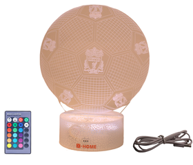 X-HOME Liverpool 3D Illusion Night Lamp Soccer Football Fans | Shop ...