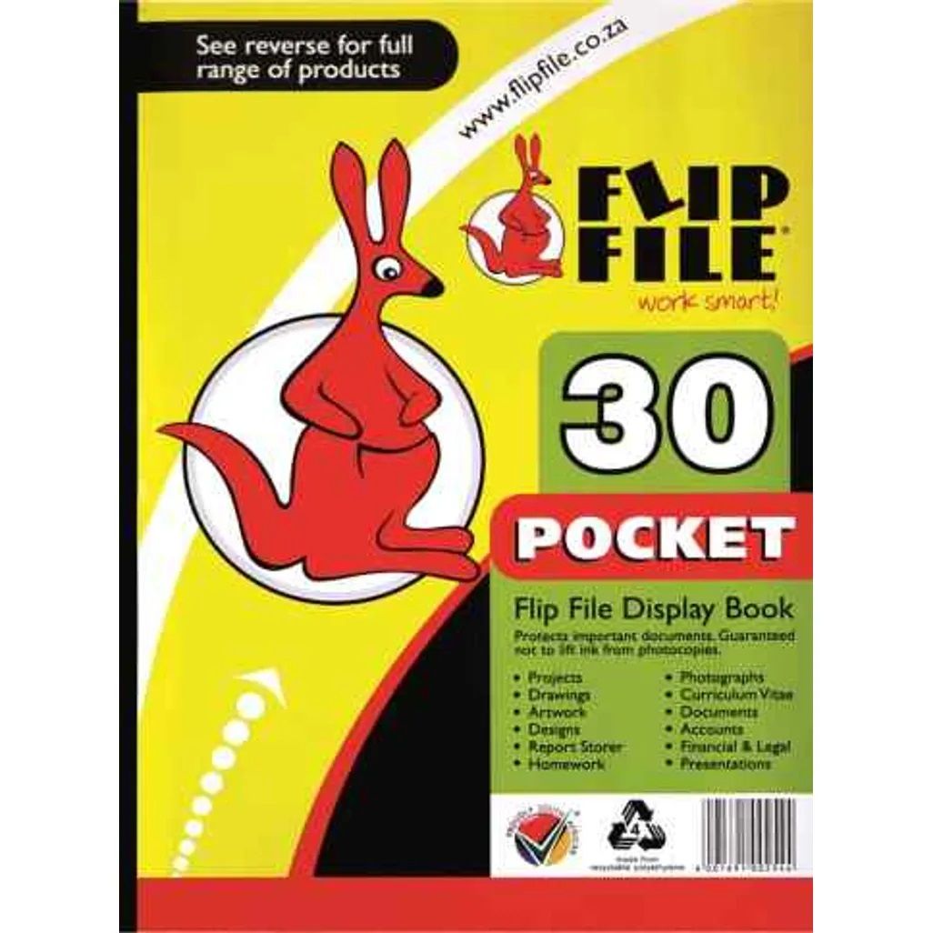 Flip File Kangaroo Display File Book A4 x2 | Shop Today. Get it ...