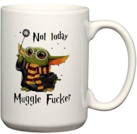 Not Today Baby Yoda Birthday Christmas Colleague Star Wars Gift Coffee ...