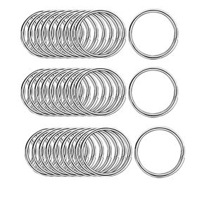 Camping Silver Plated Metal Luxury Key Rings - 2.5 cm- Set of 30 | Shop ...