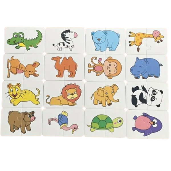 Toddler Animal Theme Matching Puzzle Set Educational Development | Shop ...
