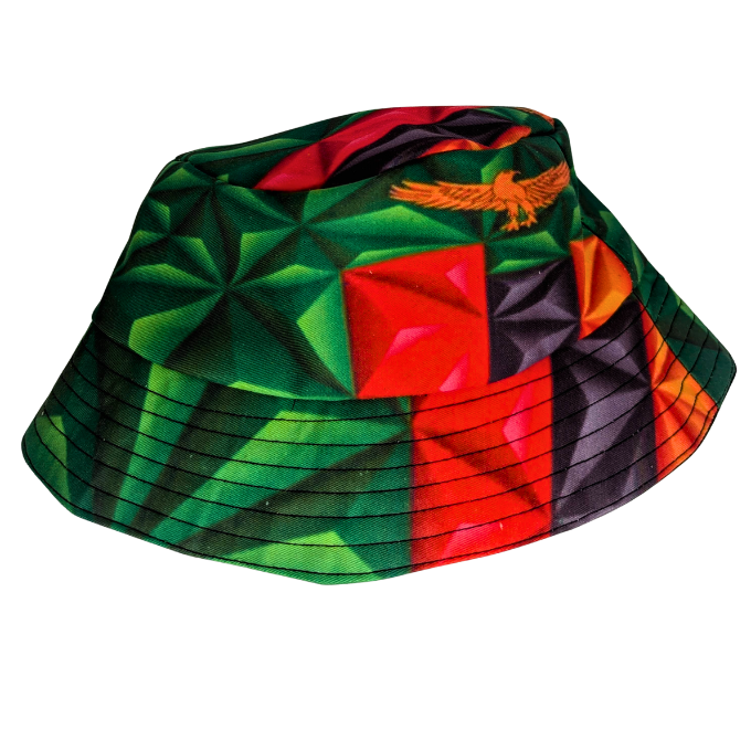 Proudly Zambian Flag Reversible African Bucket Hat | Shop Today. Get it ...