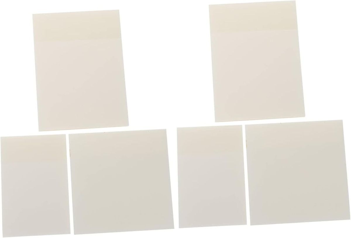 6pcs Super Sticking Power Memo Message Papers Memo Stickers Writing ...