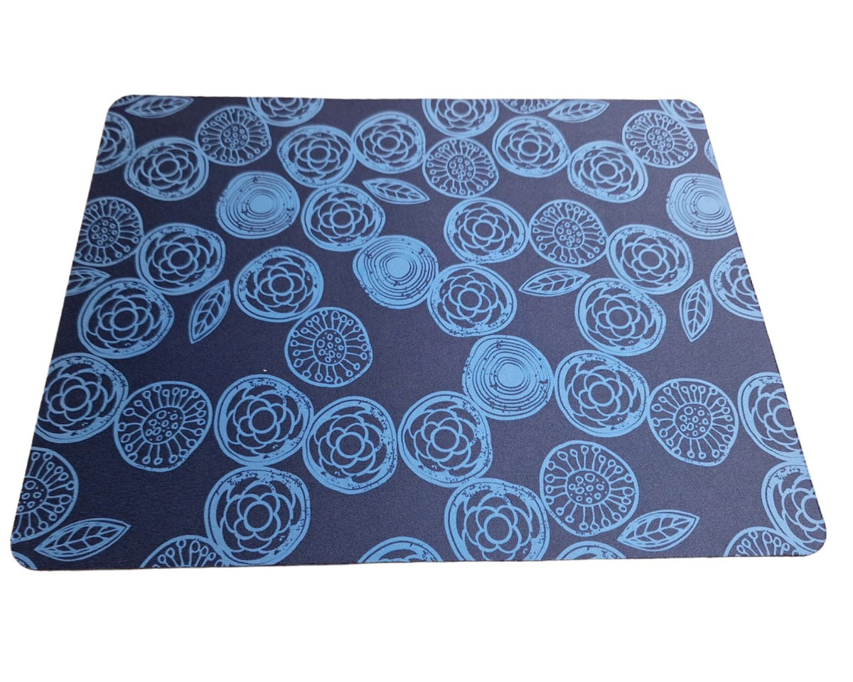 Large Mouse Pad with Blue Hand-drawn Assorted Circles | Shop Today. Get ...