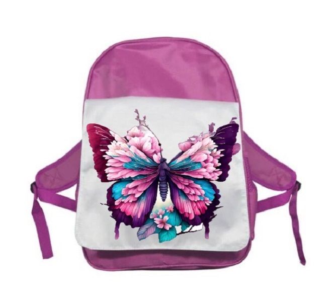 Pink Butterfly Back Pack 33x41cm | Shop Today. Get it Tomorrow ...