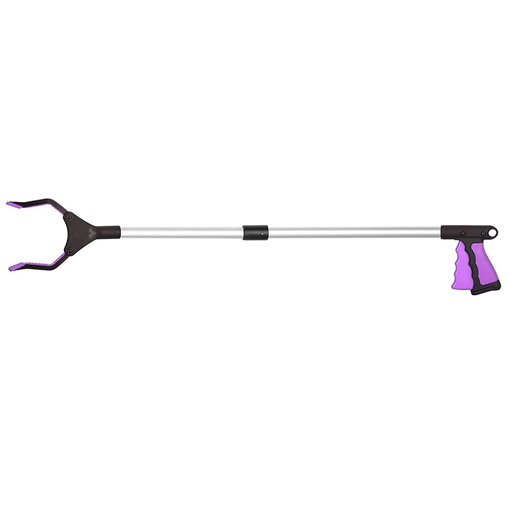 Reach Grabber Tool Garbage Picker Foldable Claw Grabber - Purple | Shop ...