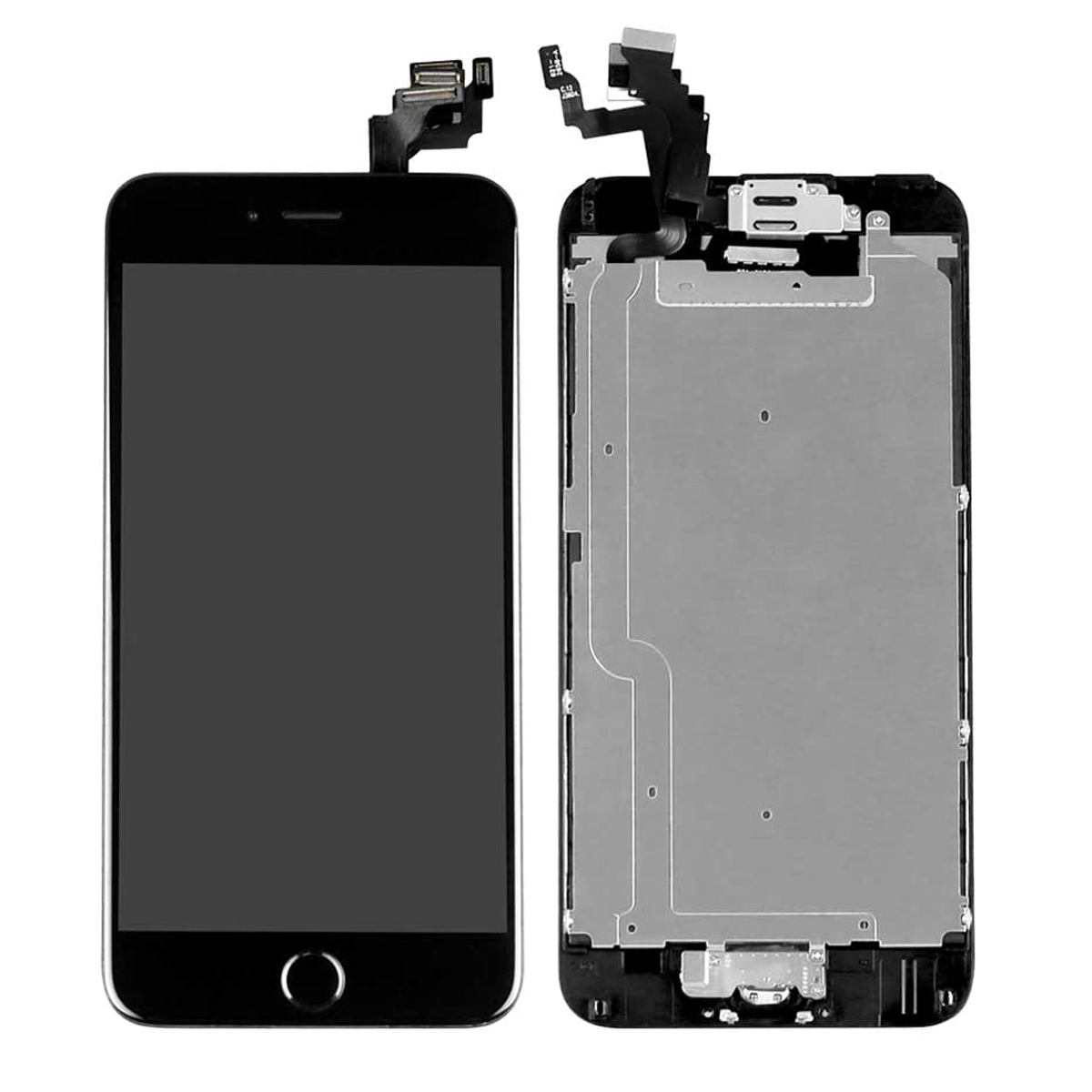 Parts World - LCD & Digitizer Assembly for iPhone 6 Plus - Black | Shop ...