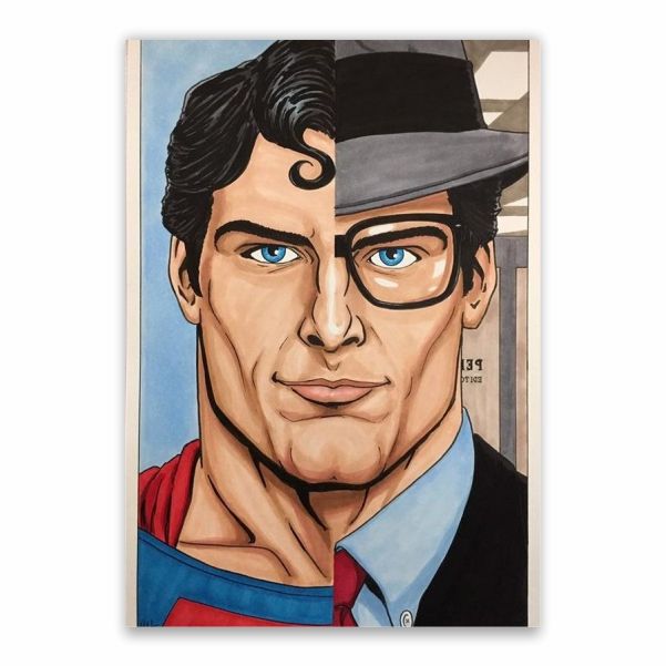 Superman Alias Clark Kent Poster - A1 | Shop Today. Get it Tomorrow ...