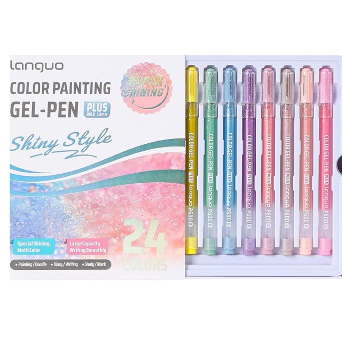 24pcs Glitter Gel Pens for Adult Coloring | Shop Today. Get it Tomorrow ...