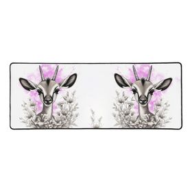 Pink Baby Springbok By Nathan Pieterse Large Desk Pad | Shop Today. Get ...