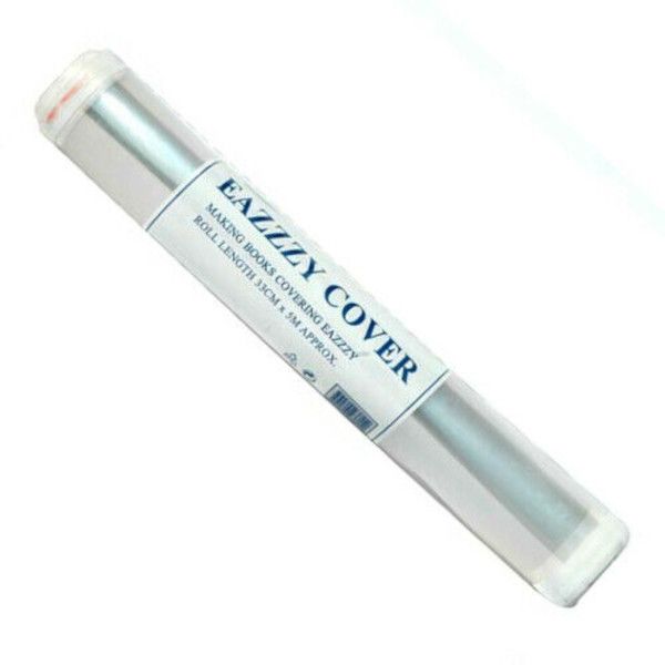 Supreme Stationery 33 cm x 5m Eazzzy Plastic Book Cover for Office ...