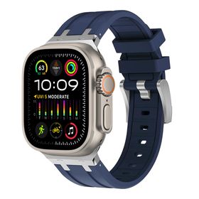 Colton James Elite FKM Rubber Strap For Apple Watch Ultra / 45mm / 44mm ...