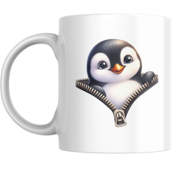Zip Penguin Printed Coffee Mug | Shop Today. Get it Tomorrow ...