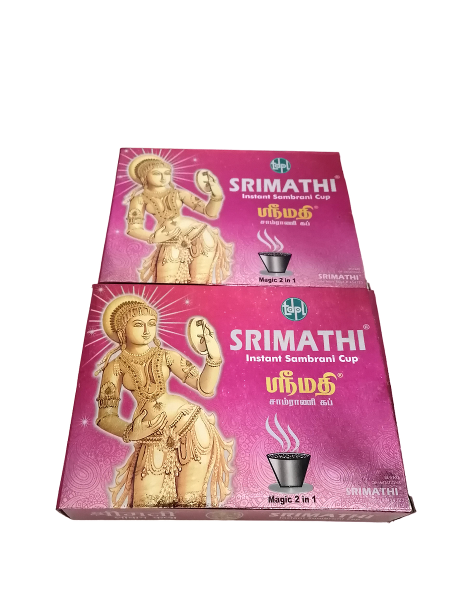 Srimathi Instant Incense Sambrani Cups - 2 Pack (24 Cups) | Shop Today ...