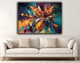 0235 Color Splash Canvas Wall Art | Shop Today. Get it Tomorrow ...