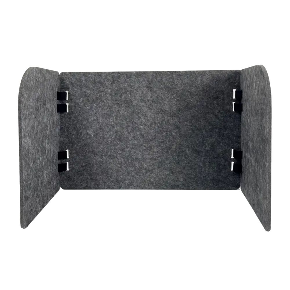 Stationery Privacy Foldable U-Shaped Desk Screen Felt Divider -60cm ...