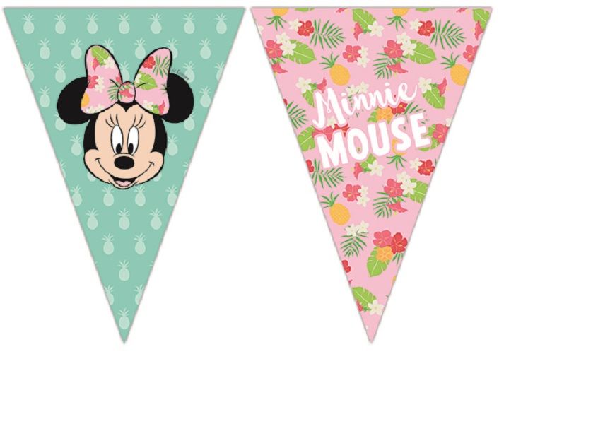 Minnie Mouse Tropical Triangle Flag Banner | Shop Today. Get it ...