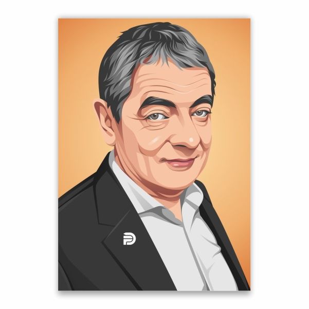 Rowan Atkinson Animated Poster - A1 | Shop Today. Get it Tomorrow ...