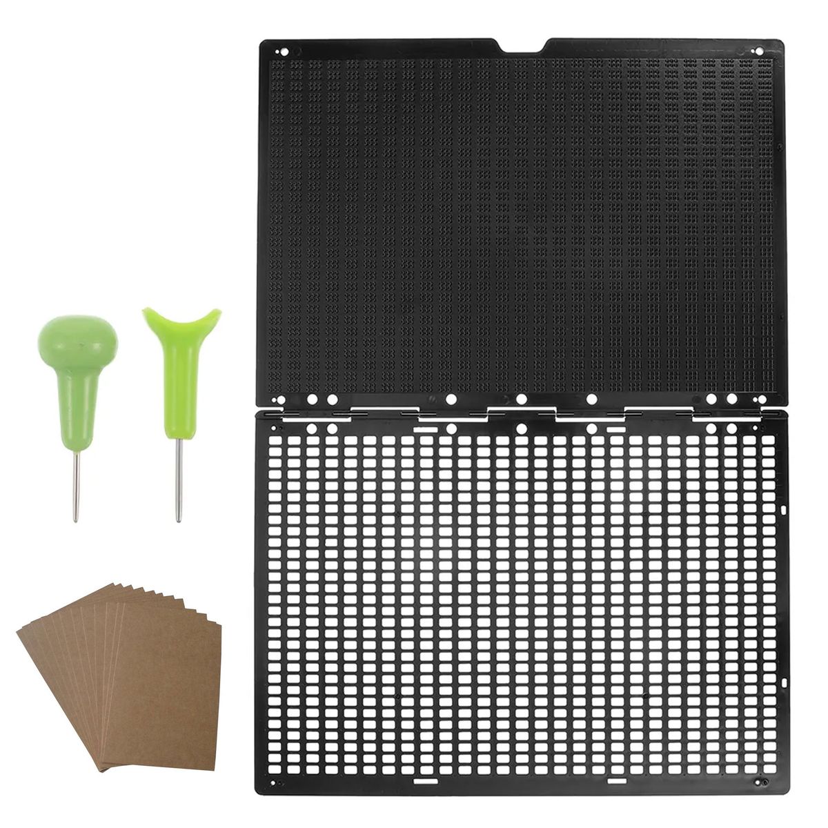 27 Lines 30 Grids Plastic Braille Writing Board With 2 Braille Stylus ...