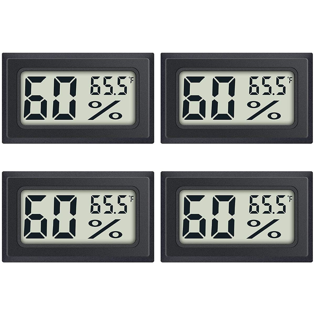 Hygrometer and temperature meter for greenhouse-4Mini Indoor Humidity ...