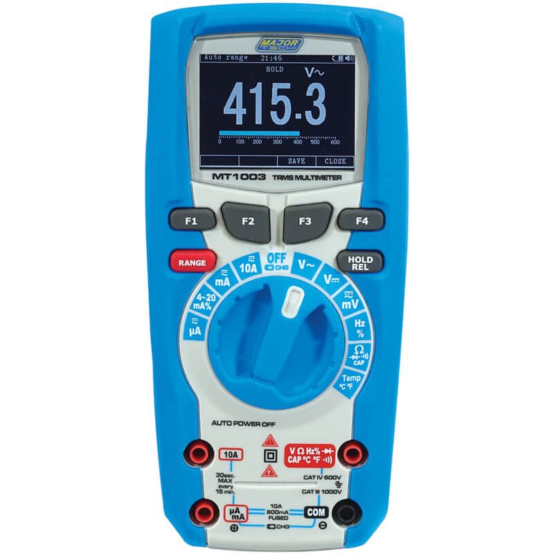 Major Tech 1000V AC/DC True RMS Multimeter (MT1003) | Shop Today. Get ...