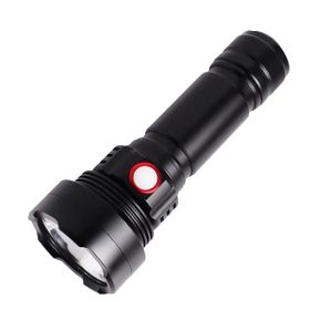 Outdoor Rechargeable High Lumen Zoomable Handheld Flashlight Torch ...