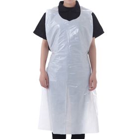 Disposable White Plastic Aprons (Pack of 100) | Shop Today. Get it ...