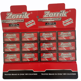 Double Edge Razor Blades Zorrik Super Platinum 60 blades | Shop Today ...