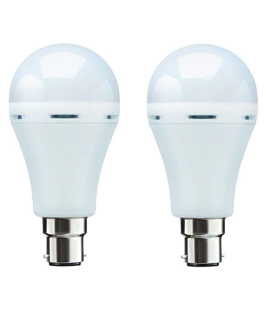 2 Pack Rechargeable Emergency LED Light Bulb | Shop Today. Get it ...