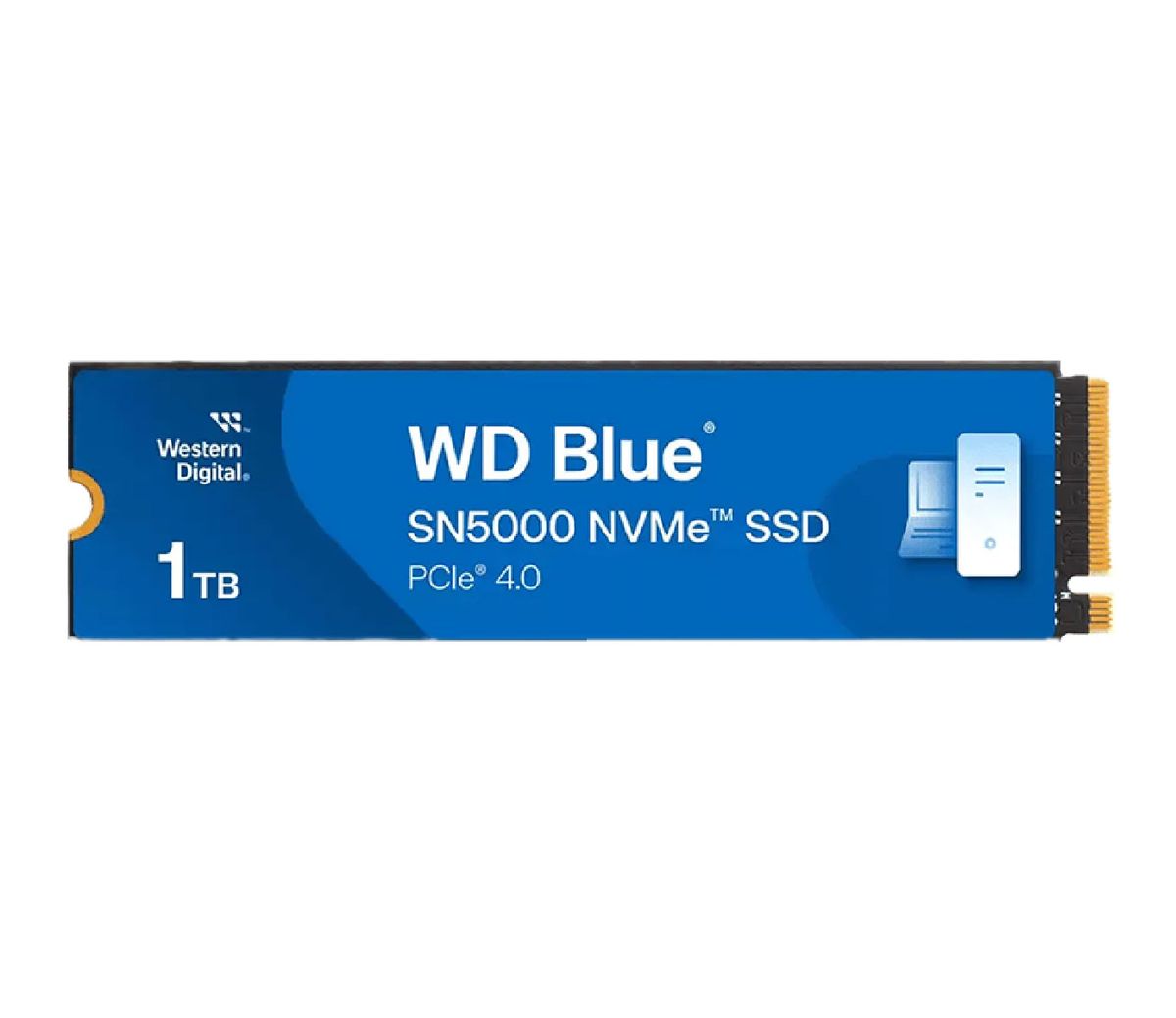 Western Digital 1TB WD Blue SN5000 NVMe Internal Solid State Drive SSD ...