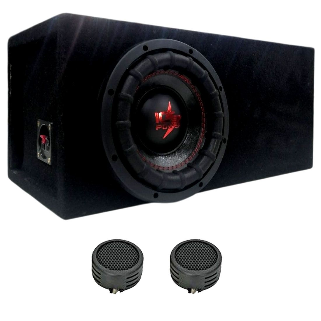 Ice Power IPS-3000-8D4 8" 3000w Subwoofer in Enclosure with Evo ...