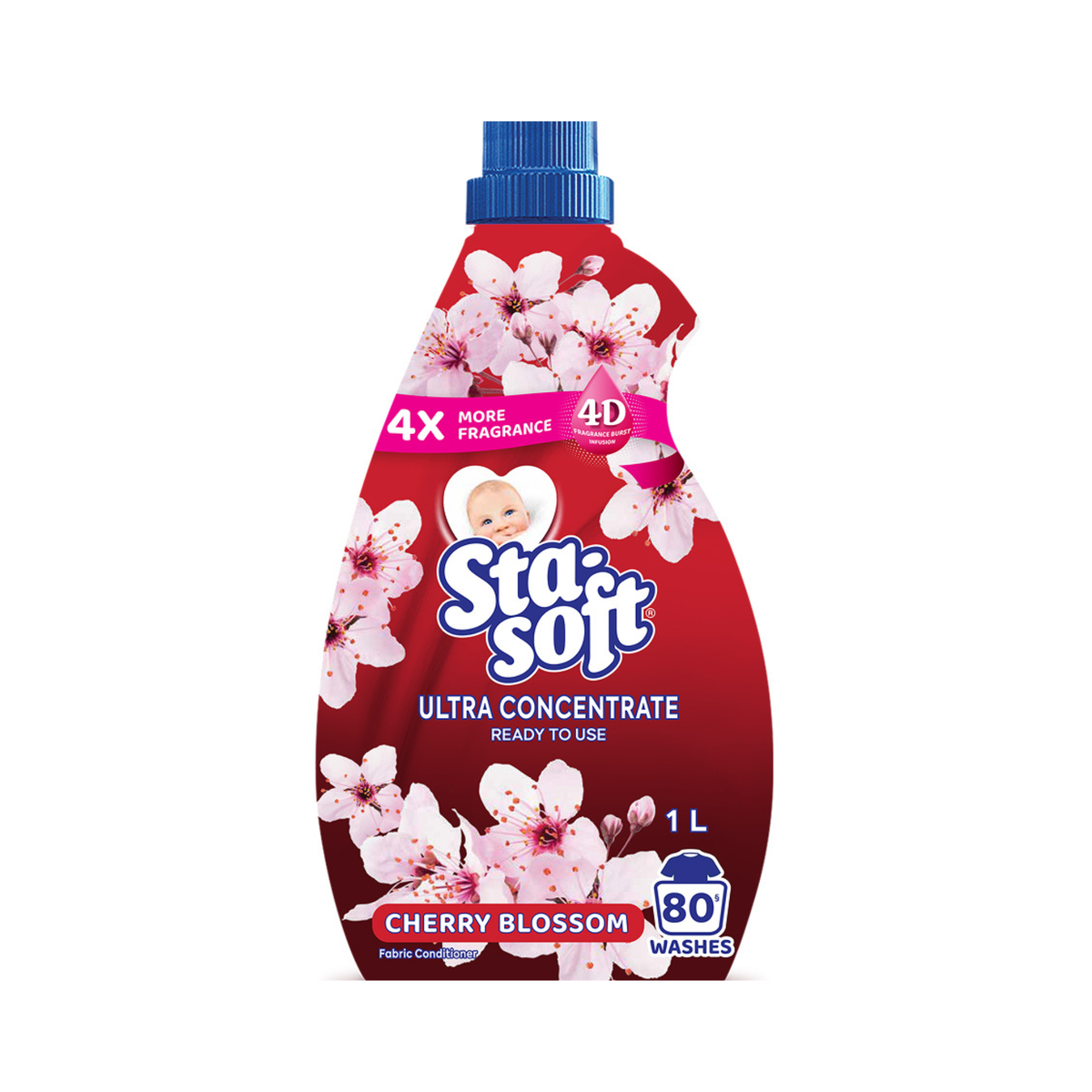 Sta-soft Ultra Concentrate Cherry Blossom 1L Fabric Softener | Shop ...