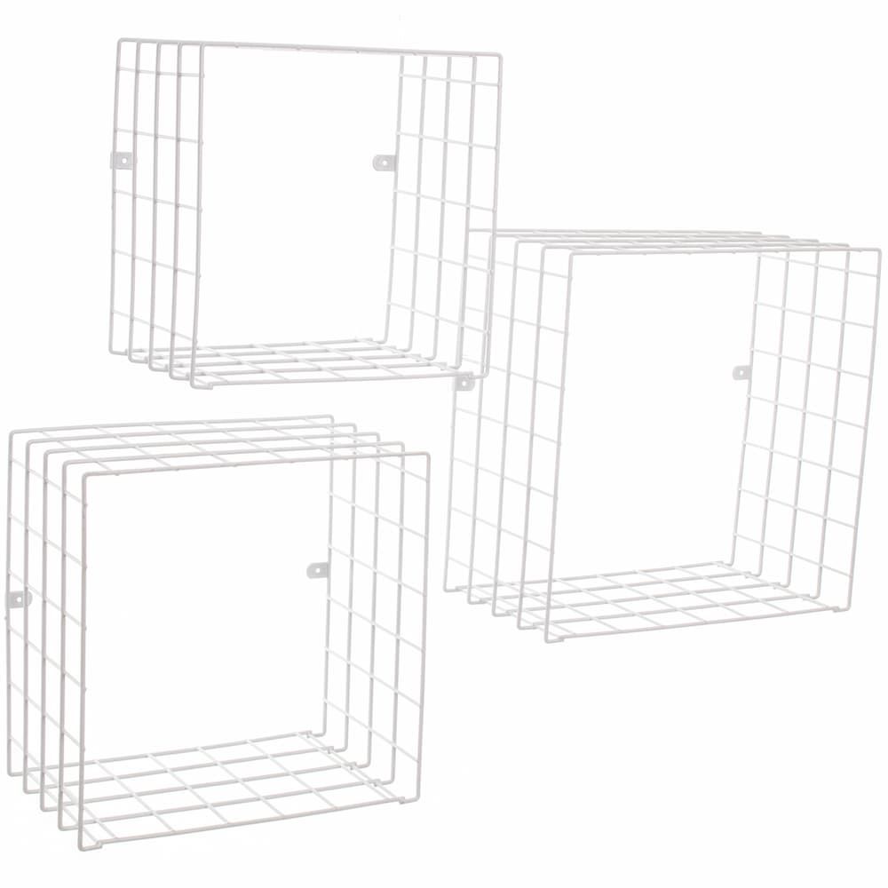 Set of 3 Steel Cubes White | Shop Today. Get it Tomorrow! | takealot.com